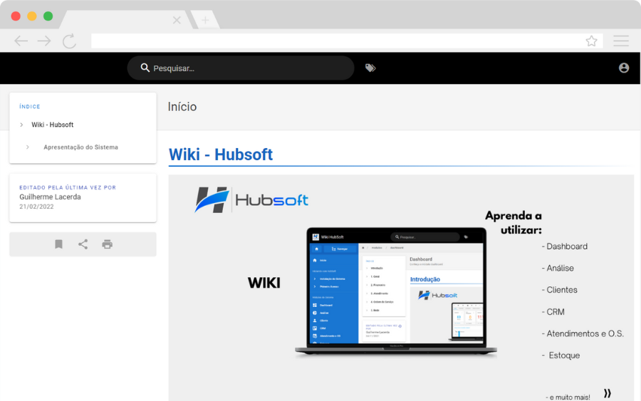 Wiki - Hubsoft